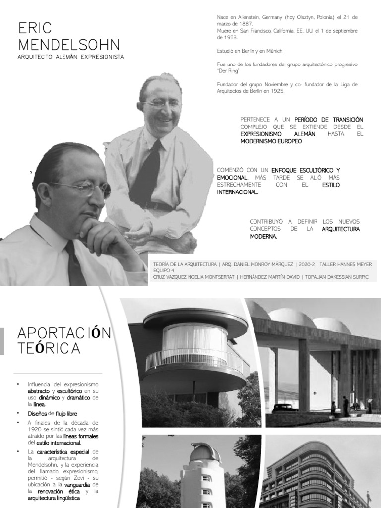 Eric Mendelsohn... | PDF | Expresionismo | Alemania