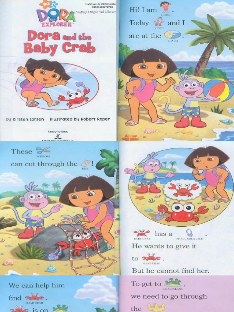Dora The Explorer Baby Krab Aflevering Fish Out Of Water Dora The