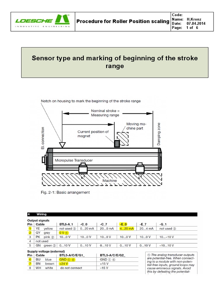 Roller Calibration- hiệu chỉnh con lăn | PDF | Sensor | Tools