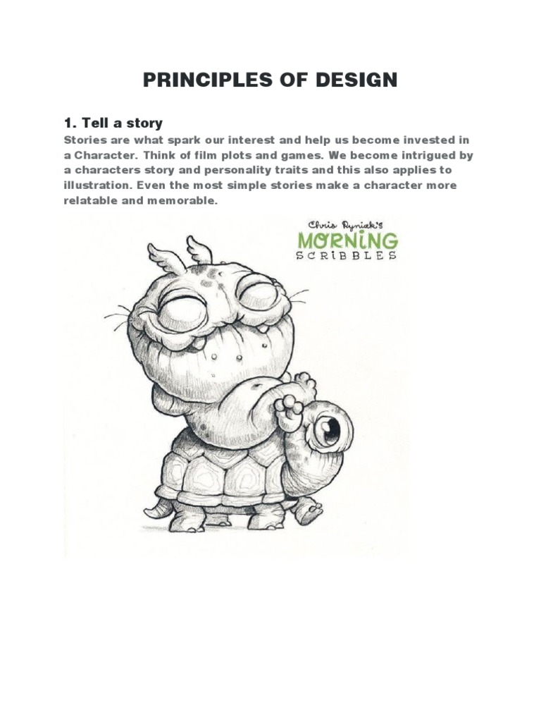 Key Principles of Character Illustration | PDF | Color