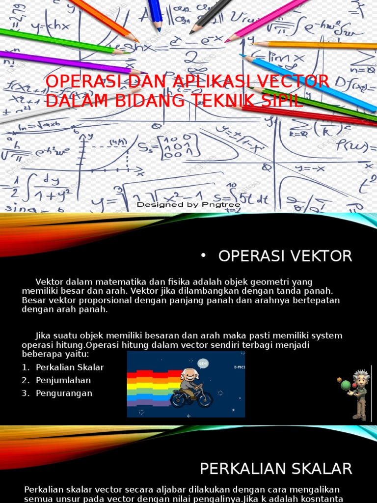 Operasi Dan Aplikasi Vector Dalam Bidang Teknik Sipil-1 | PDF | Metode ...
