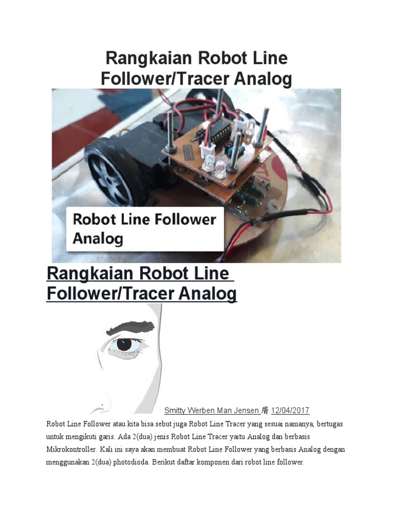 Rangkaian Robot Line Follower | PDF