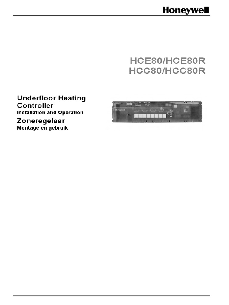 HCC80R Installation Guide | PDF | Electrical Connector | Relay