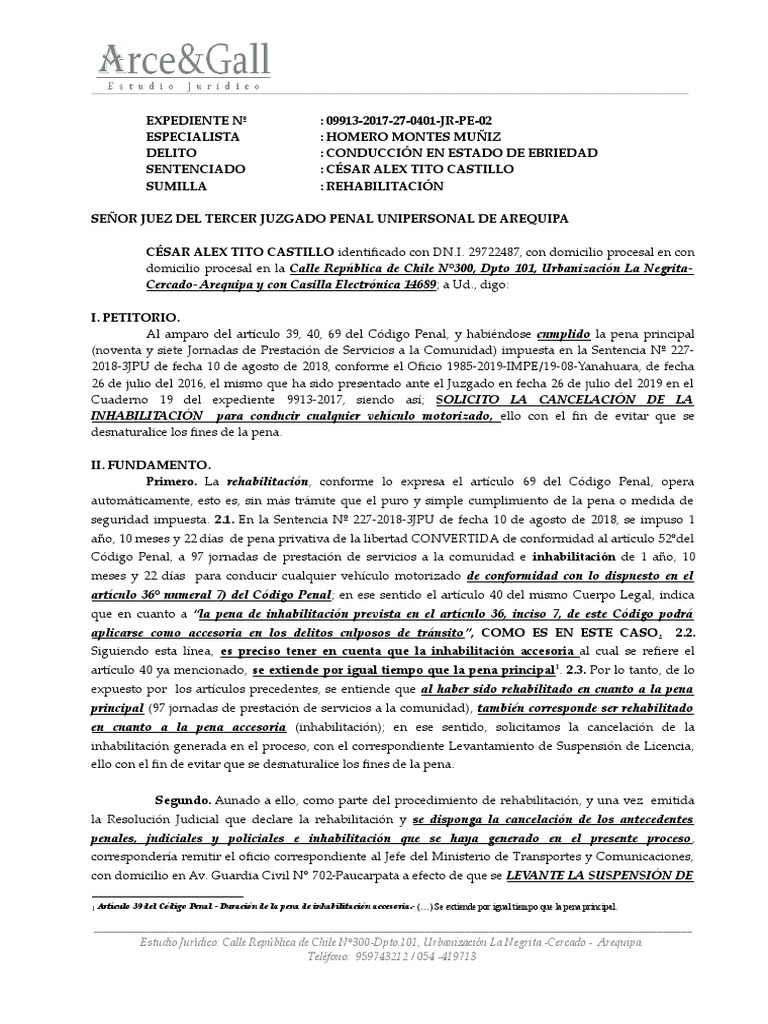 Cesar Tito | PDF | Castigos | Derecho penal