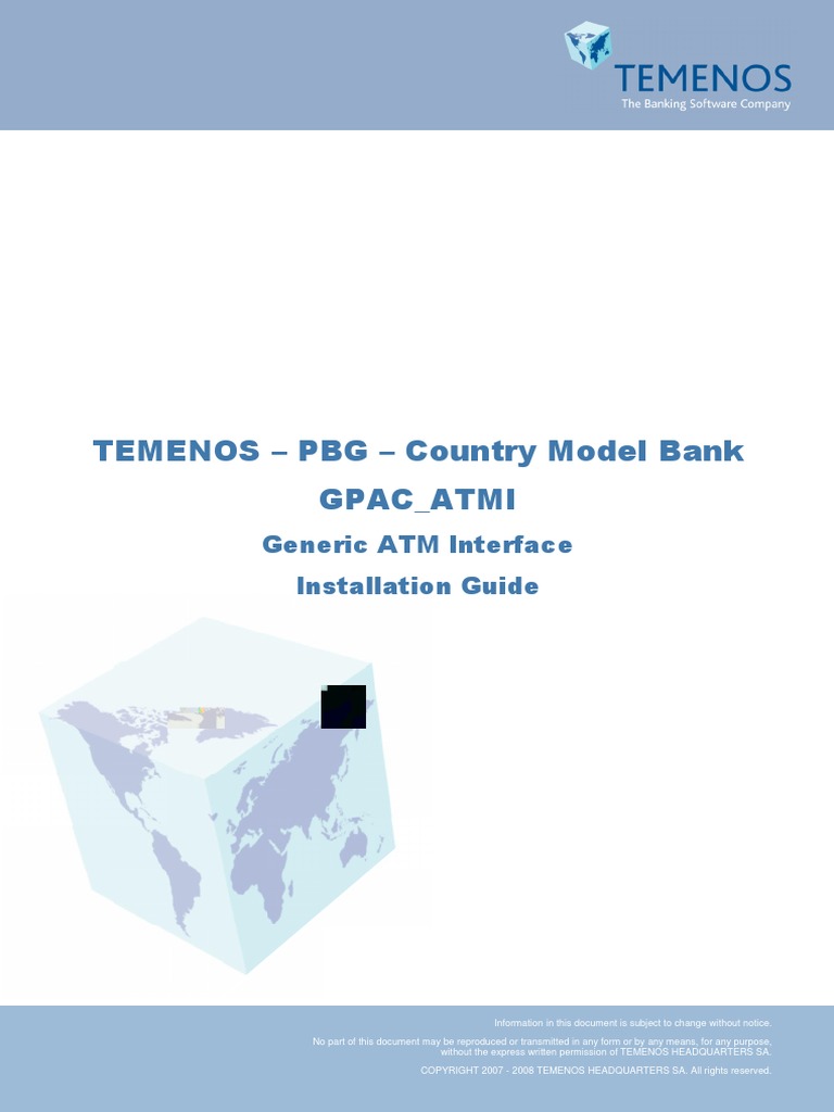 ATM Interface TAFJ Installation Guide | PDF | File Transfer Protocol ...