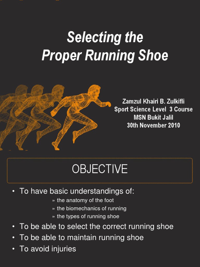 Selecting the Proper Running Shoe: A Guide to Understanding Foot ...
