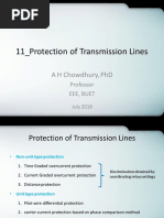 Translay Scheme For Feeder Protection | PDF | Transformer | Relay