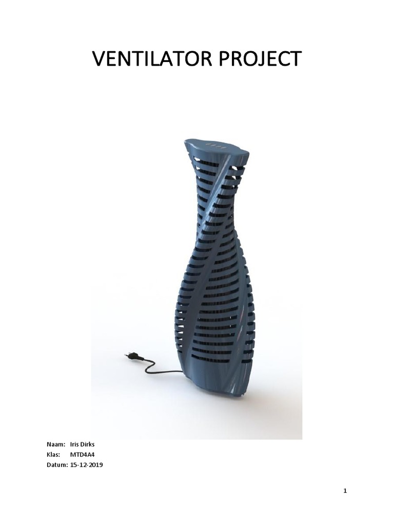 Ventilator Project Verslag | PDF