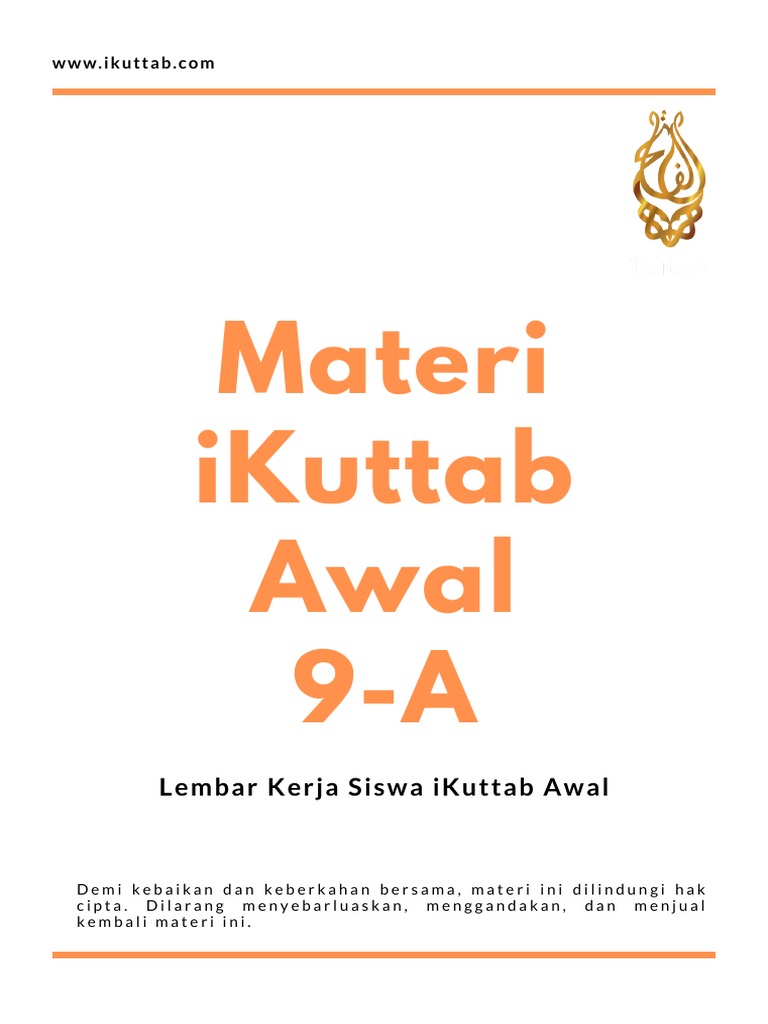 Materi Awal Juz 9 iKuttab | PDF
