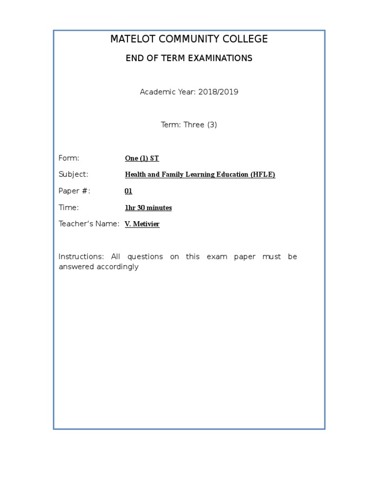 Hfle 2019 | PDF | Natural Environment | Emotions