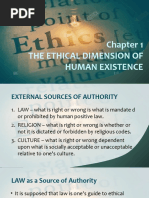 Ethics Lesson 1 | PDF | Morality | Rights