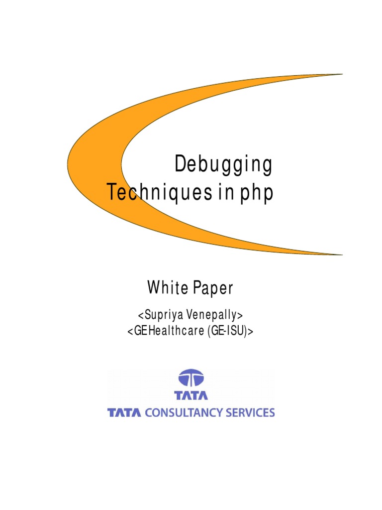 Debugging Techniques in PHP PDF | PDF | Debugging | Medical Diagnosis