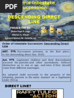 Table of Intestate Succession and Legitimes | PDF | Jurisprudence ...