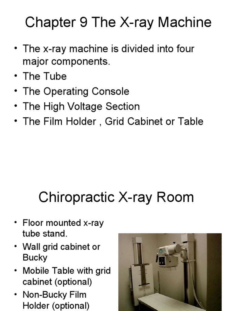 Week 2 c Chapter 9 the X-ray Tube and Tube Rating Charts 71