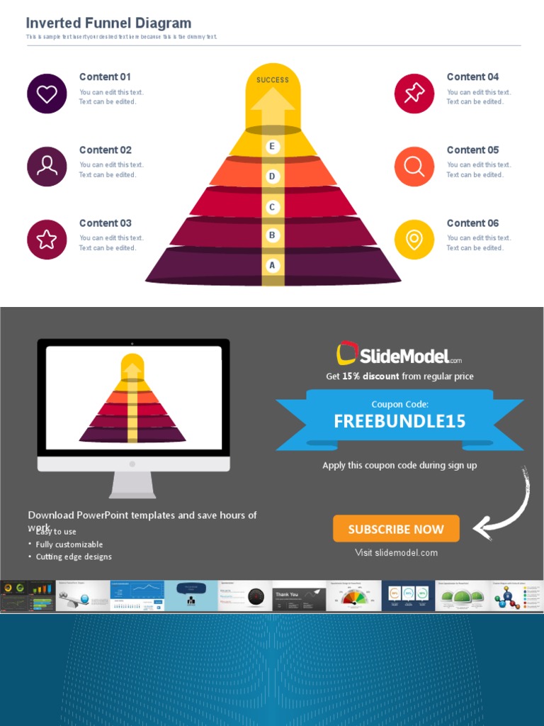 FF0269 01 Free Multi Step Inverted Funnel Diagram | PDF
