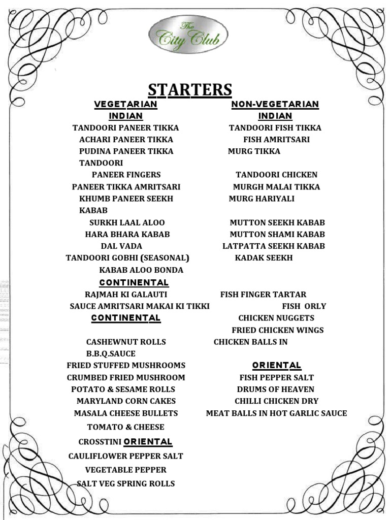 Banquet Food Choice Menu | PDF | Curry | Salad