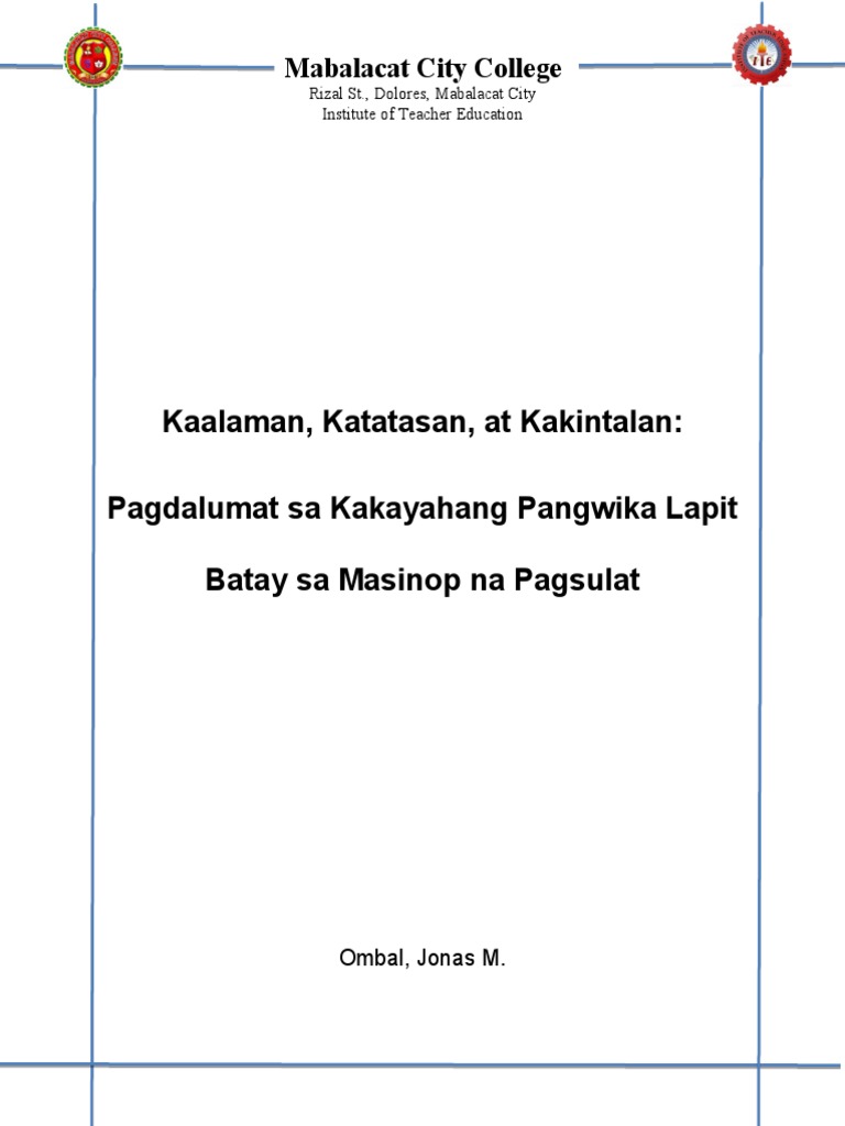 Dalumat Format | PDF