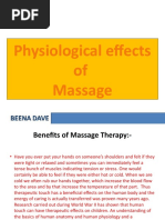 2nd Lesson Effects and Benefits Massage | PDF | Circulatory System ...