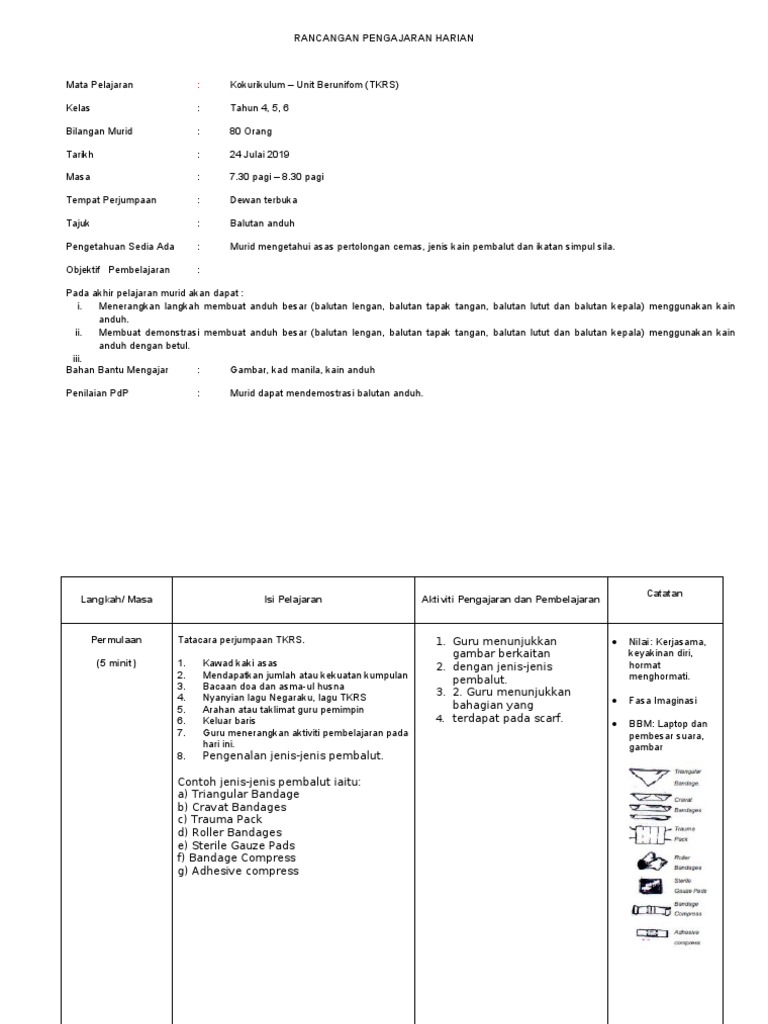 RPH Koko TKRS 24 Julai | PDF