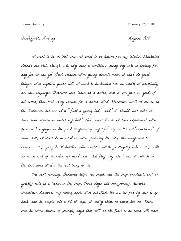 Reading RAFT - Percy Blackborrow Diary | PDF | Ernest Shackleton