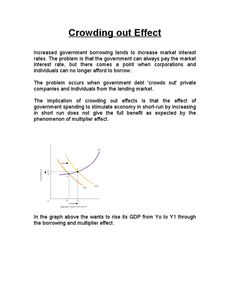 Crowding Out Effect | PDF | Social Science