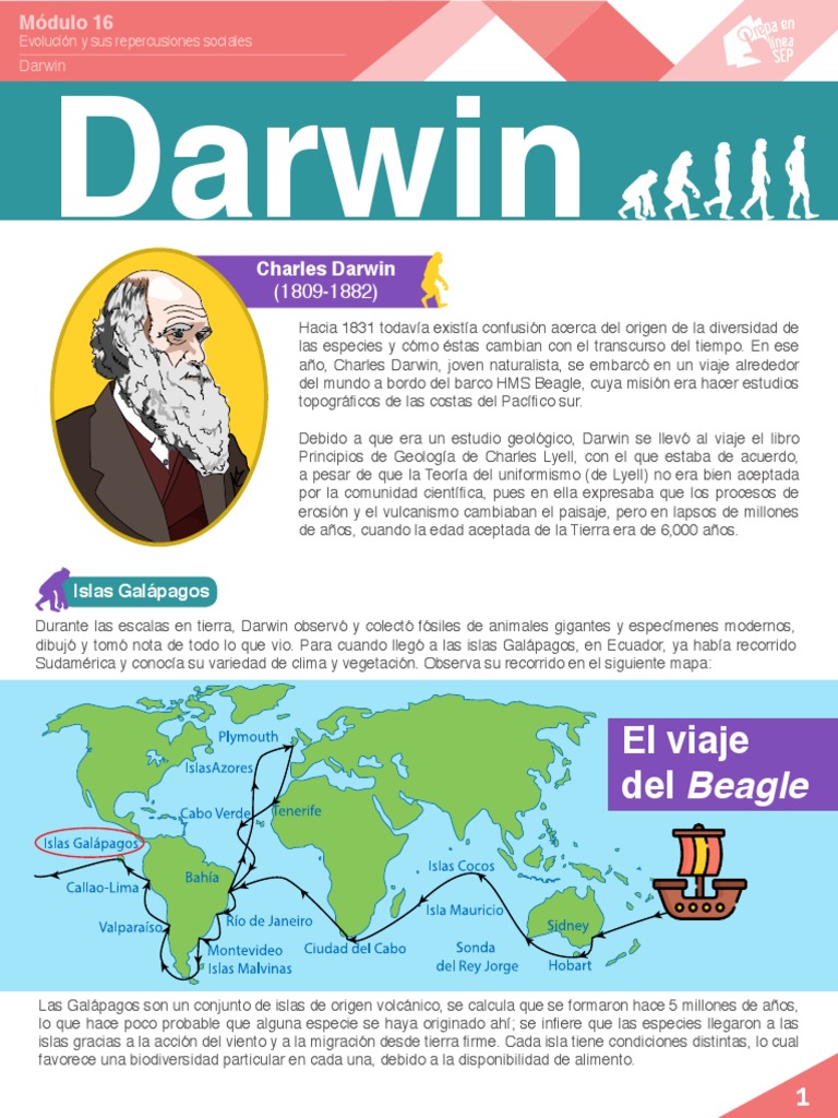 M16 S1 Darwin PDF | PDF | Charles Darwin | Alfred Russel Wallace