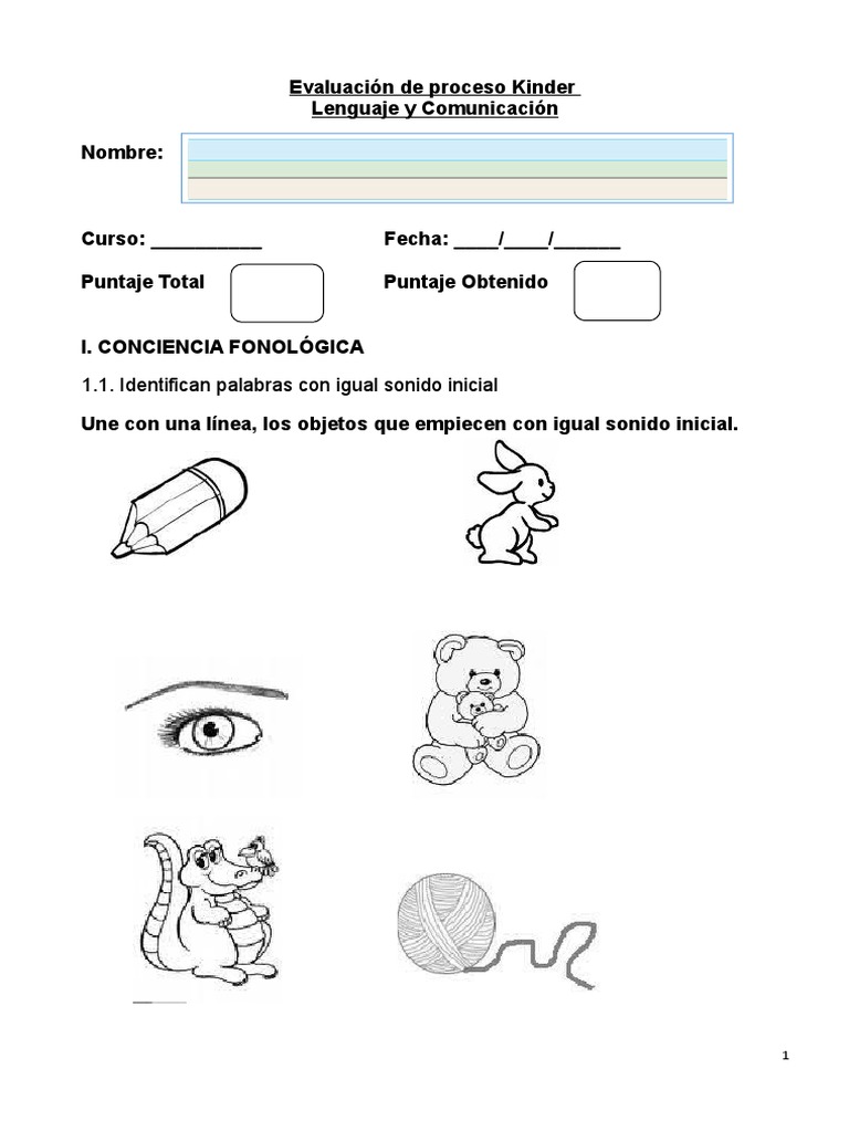 Lenguaje Kinder | PDF | Alimentos