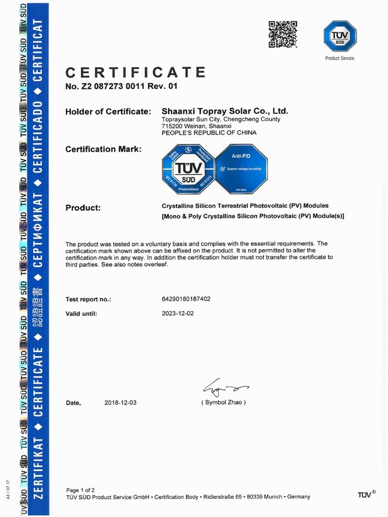 Iec TS 62804 Pid | PDF