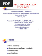 Fraser Table Tehnique Egostate PDF | PDF | Hypnosis | Psychotherapy