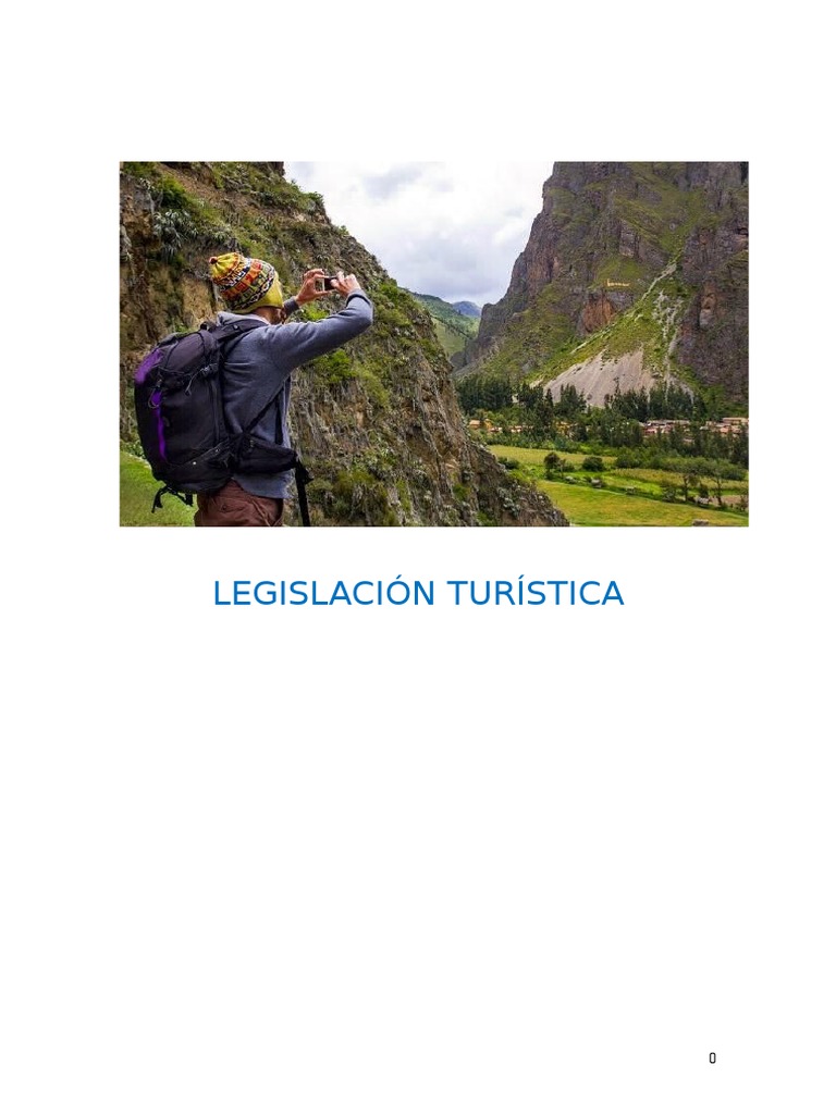 Evolución de la Legislación Turística en Perú | PDF | Turismo | Perú