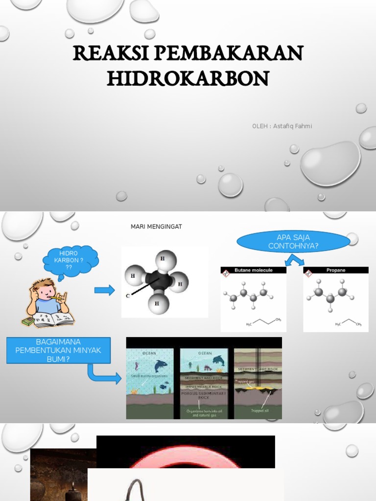 Reaksi Pembakaran Hidrokarbon | PDF