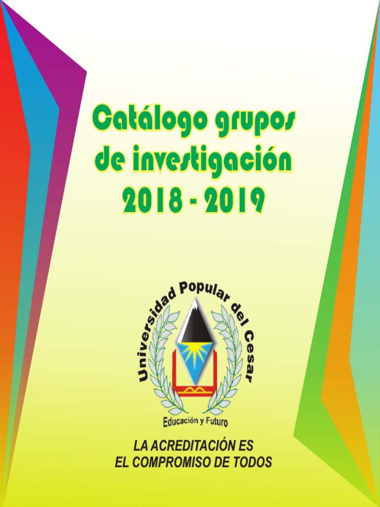 Catalogo Grupos de Investigacion 2018 | PDF | Biotecnología | Calidad ...