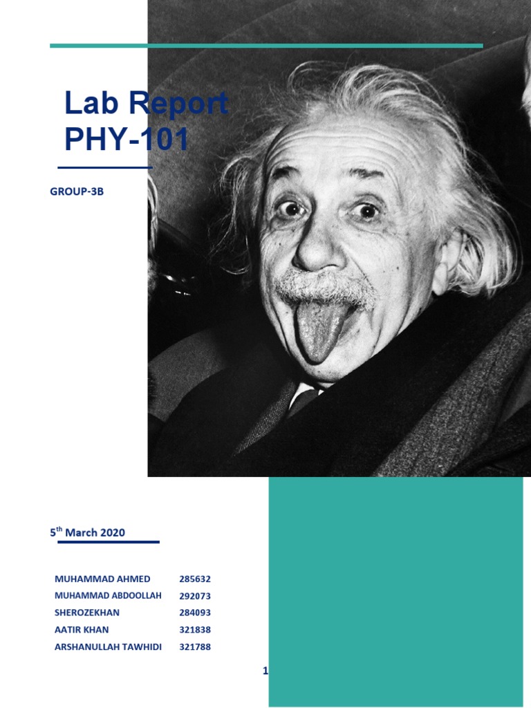 Lab & | PDF | Velocity | Friction