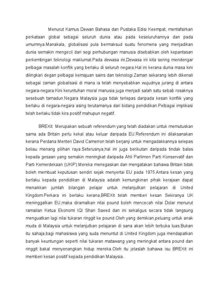 Menurut Kamus Dewan Bahasa Dan Pustaka Edisi Keempat | PDF