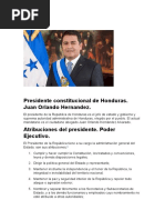 Poderes Del Estado de Honduras | PDF | Judicaturas | Separación de poderes