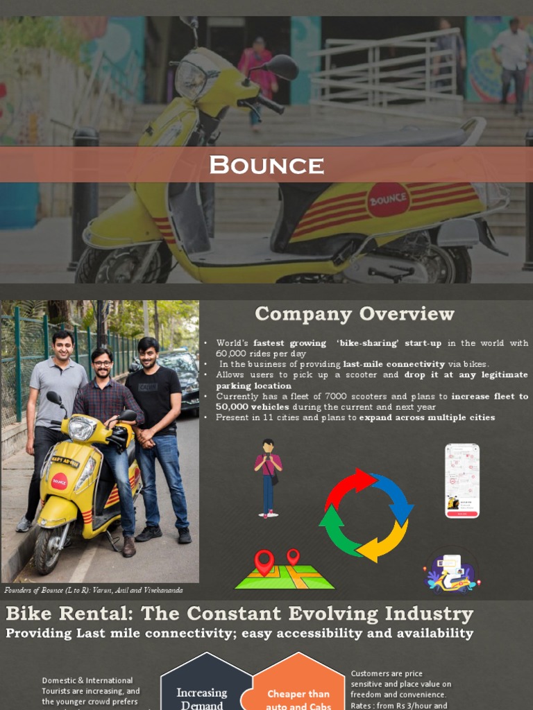 Bounce Case Study | PDF | Motorcycle | Transport
