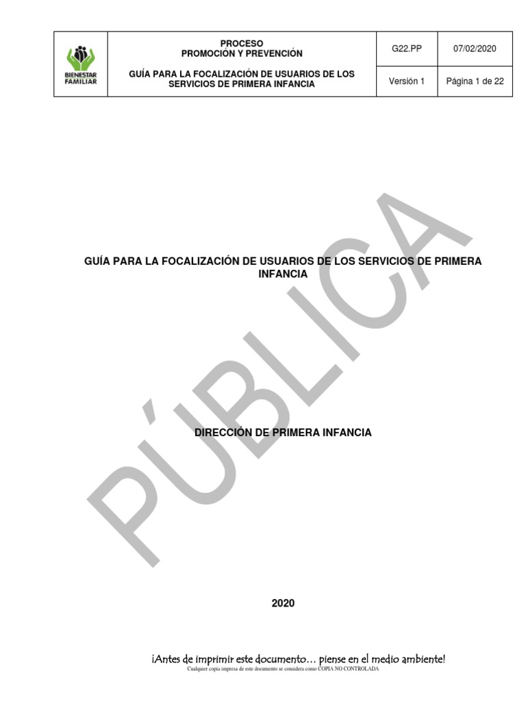 g22.pp Guia para La Focalizacion de Usuarios de Los Servicios de ... g22.pp Guia para La Focalizacion de Usuarios de Los Servicios de ...