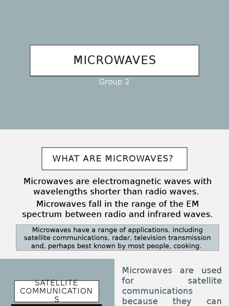 Microwaves | PDF | Microwave | Radar