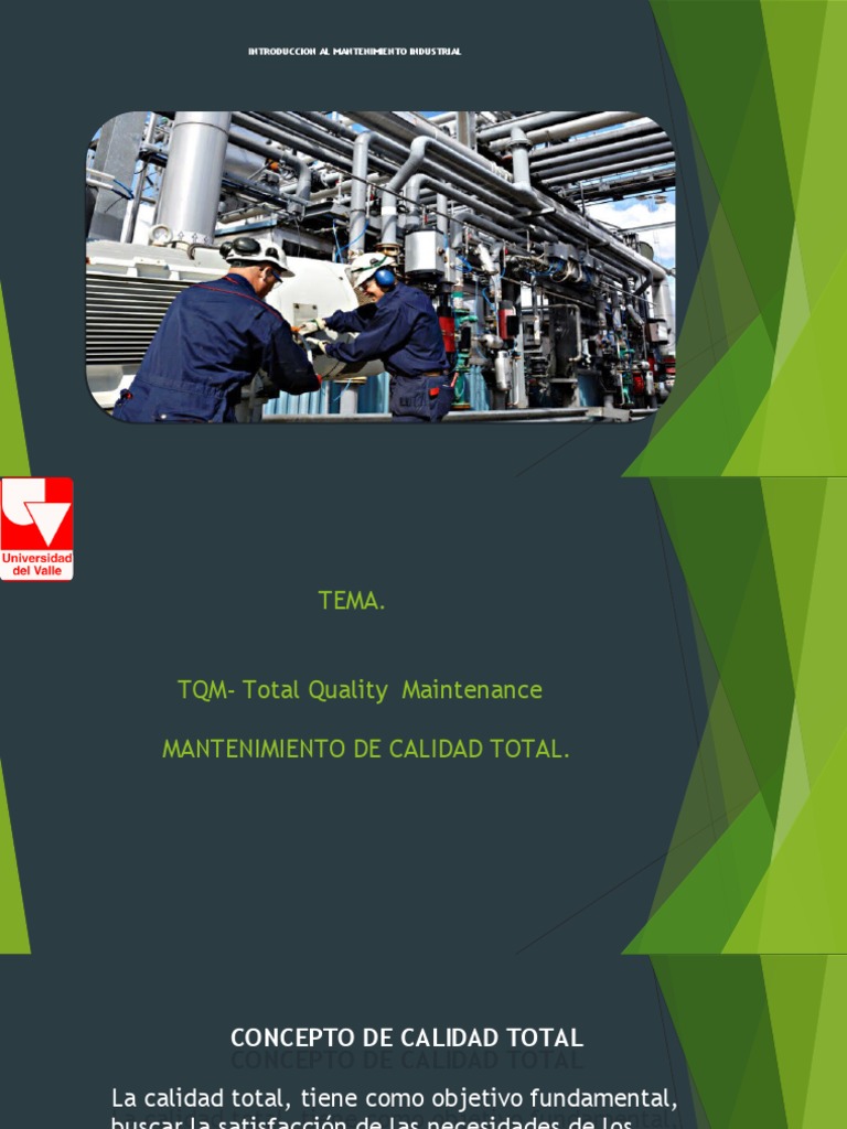 Total Quality Maintenance | PDF