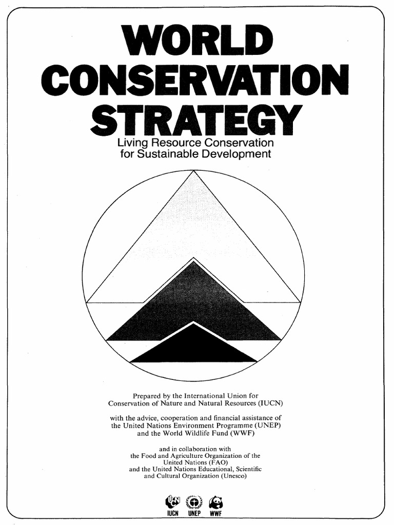 World Conservation Strategy IUCN-UNEP-WWF 1980 PDF | PDF ...