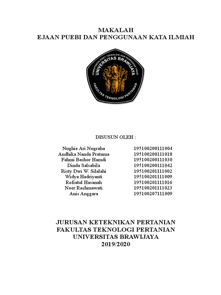 Makalah PUEBI | PDF