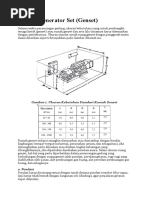 Ukuran dan Standar Ruang Genset | PDF