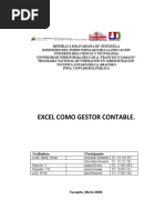 Conclusión. Microsoft Excel | PDF | Informática