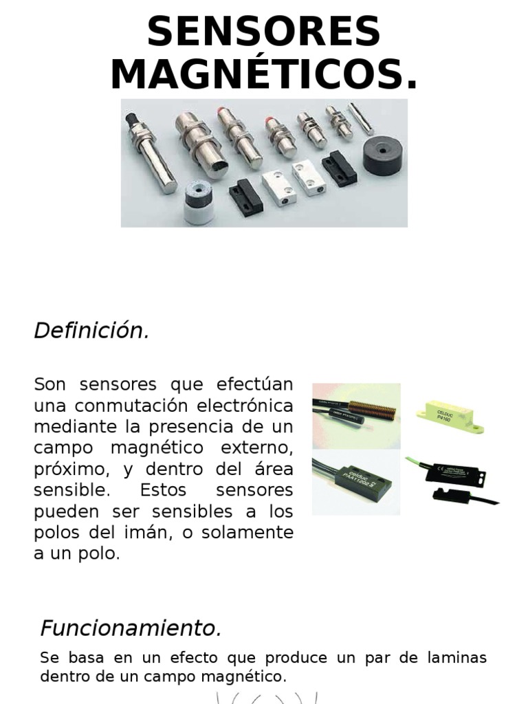 Sensores Magnéticos | PDF