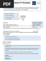 TransCelerate Curriculum Vitae Form | PDF | Health Care | Medicine