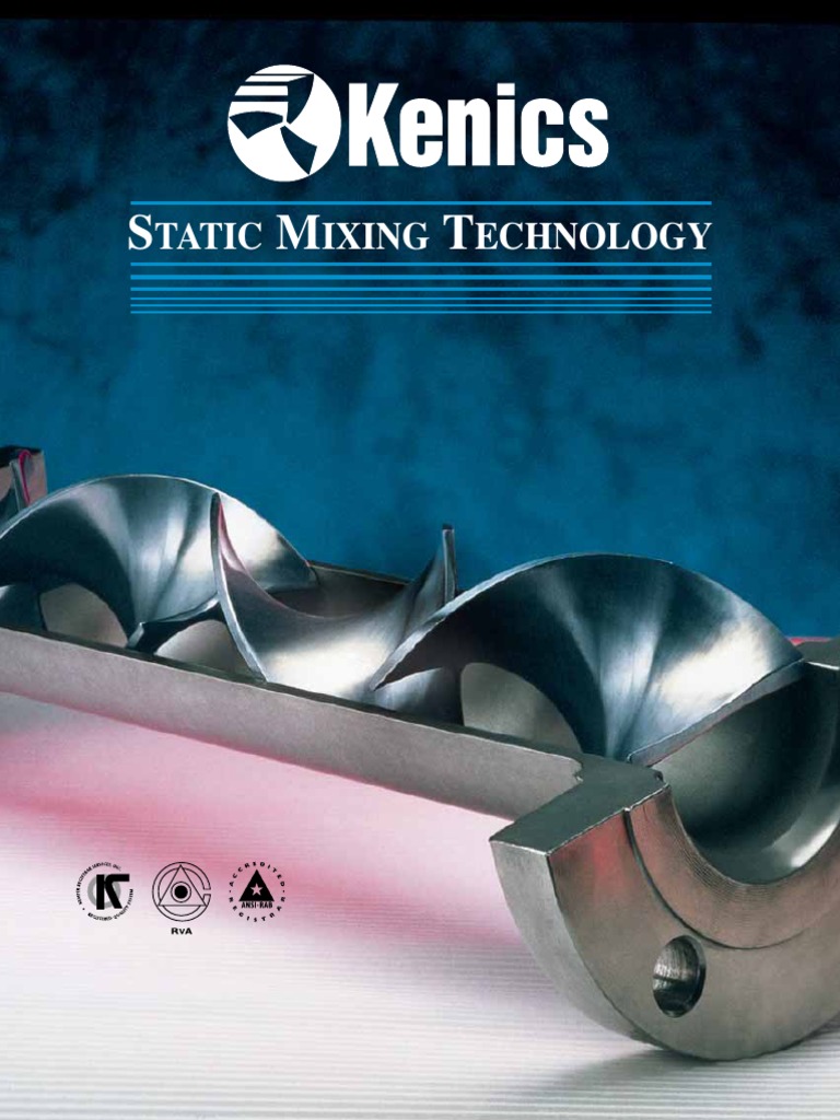 Kenics Static Mixers | PDF | Liquids | Fluid Dynamics