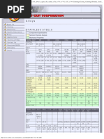 Flange Bolt Charts | PDF