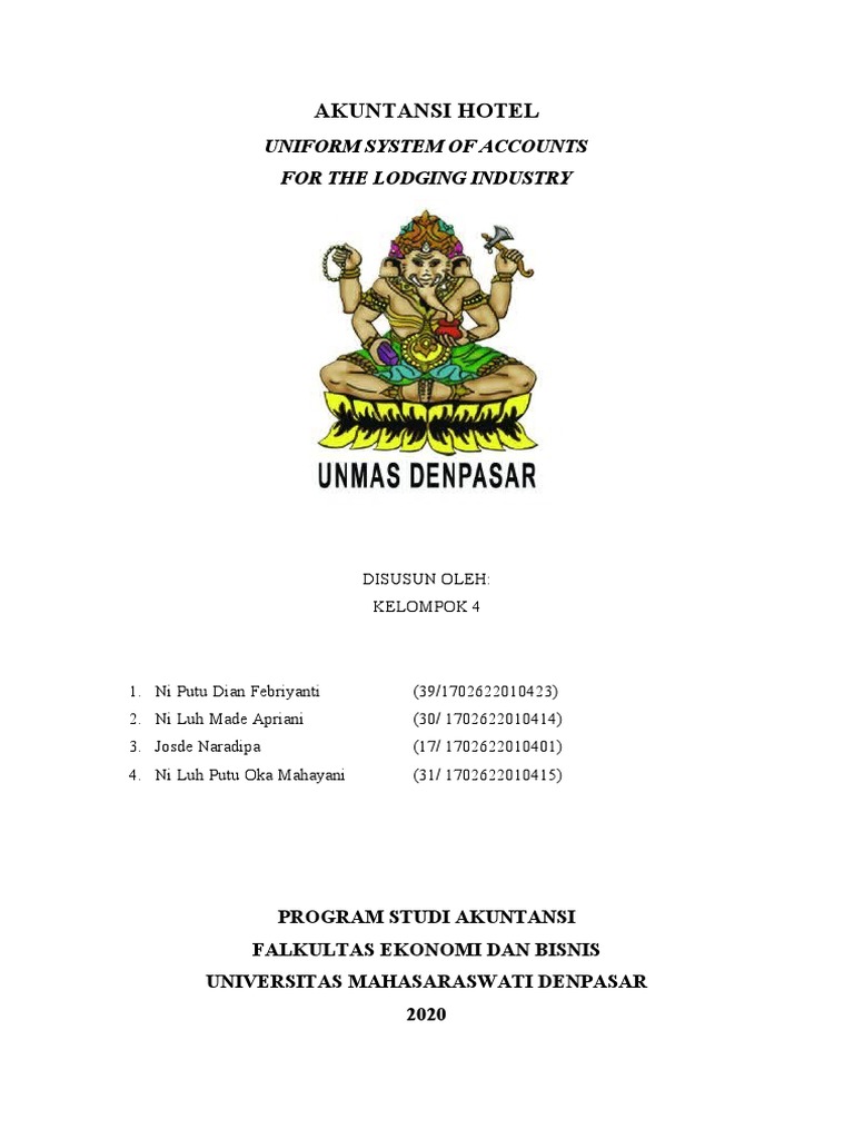 UNIFORM SYSTEM OF ACCOUNTS FOR THE LODGING INDUSTRY | PDF