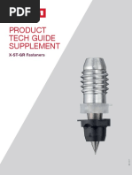 3.2.3 X-U Universal Knurled Shank Fasteners 3.2.3.1 Product Description ...