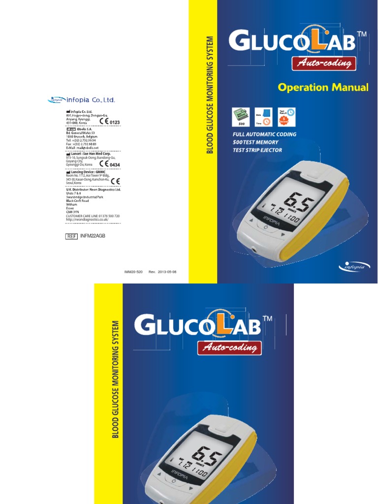 GlucoLab Auto-Coding - MeterManual | PDF | Clinical Medicine | Medical ...
